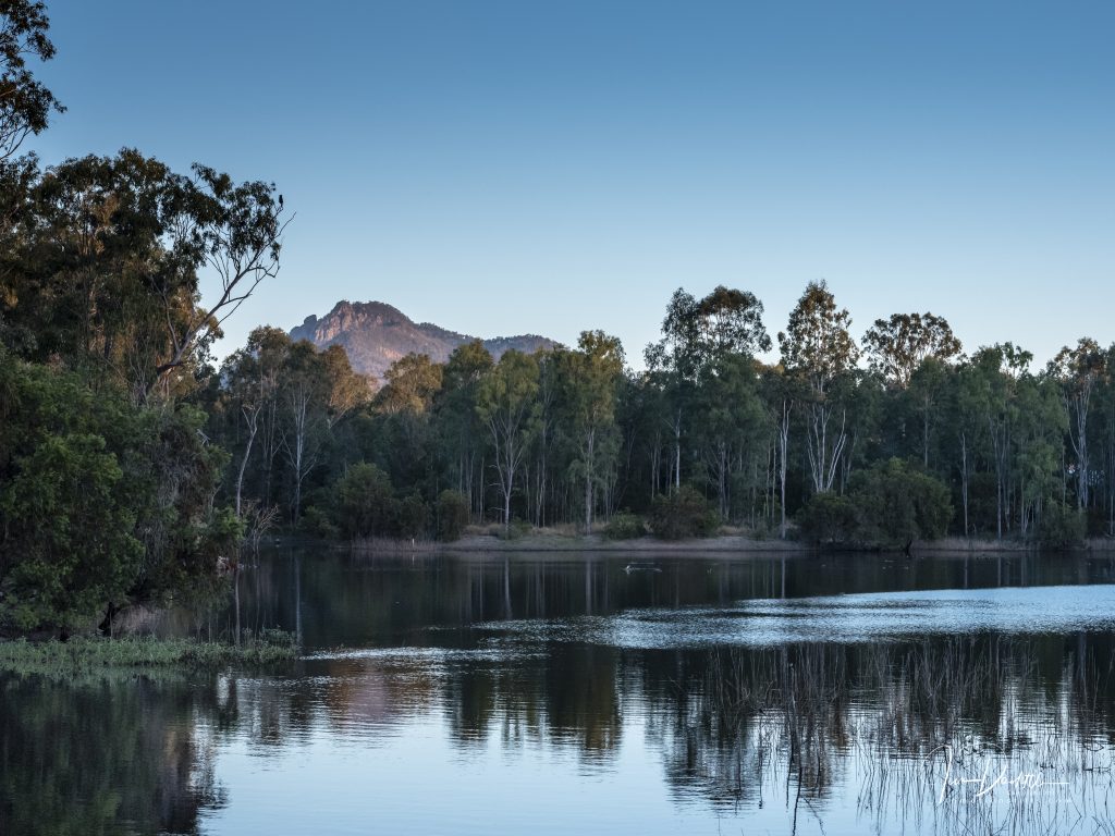 Mt. Flinders from the Lake - Ivory's Rock Australia